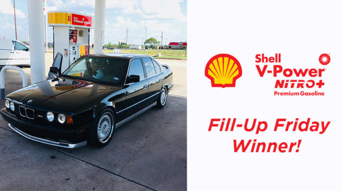 Shell Fill-Up Friday Winner: Brian Cichocki! - BimmerLife