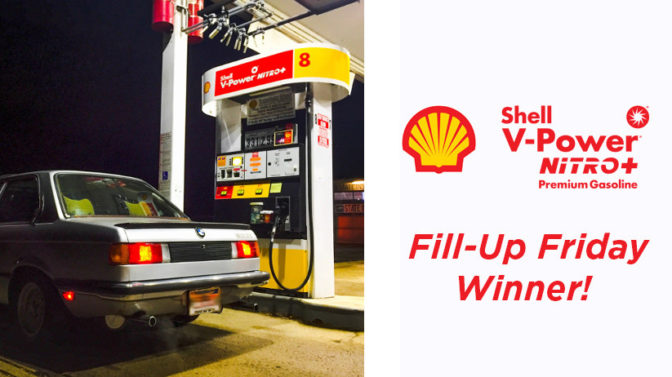 Shell Fill-Up Friday Winner: Doug Ingram! - BimmerLife