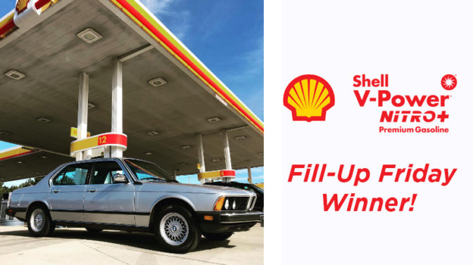 Shell Fill-Up Friday Winner: Dan Wohlfarth! - BimmerLife
