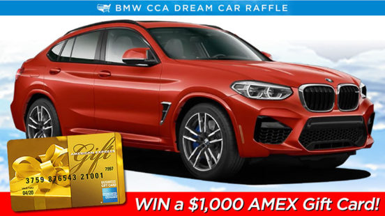 Dream Car Raffle: Win A $1,000 AMEX Gift Card! - BimmerLife