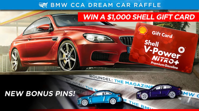 Dream Car Raffle: Flash Drawing, Plus Two Bonus Pins Released! - BimmerLife