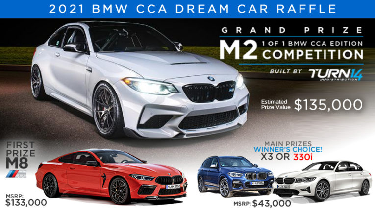 BMW CCA Dream Car Raffle Ticket Sales Begin Tomorrow, June 2, At 10:00 ...