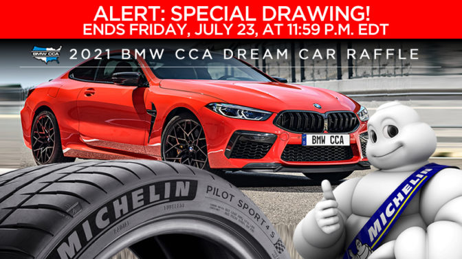 Dream Car Raffle: Special Drawing For Michelin Tires Ends Friday July ...