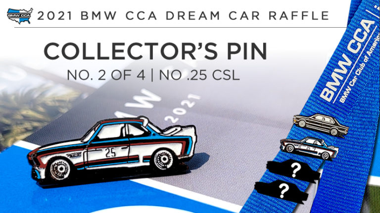 Dream Car Raffle: New Collector's Pin Release! - BimmerLife