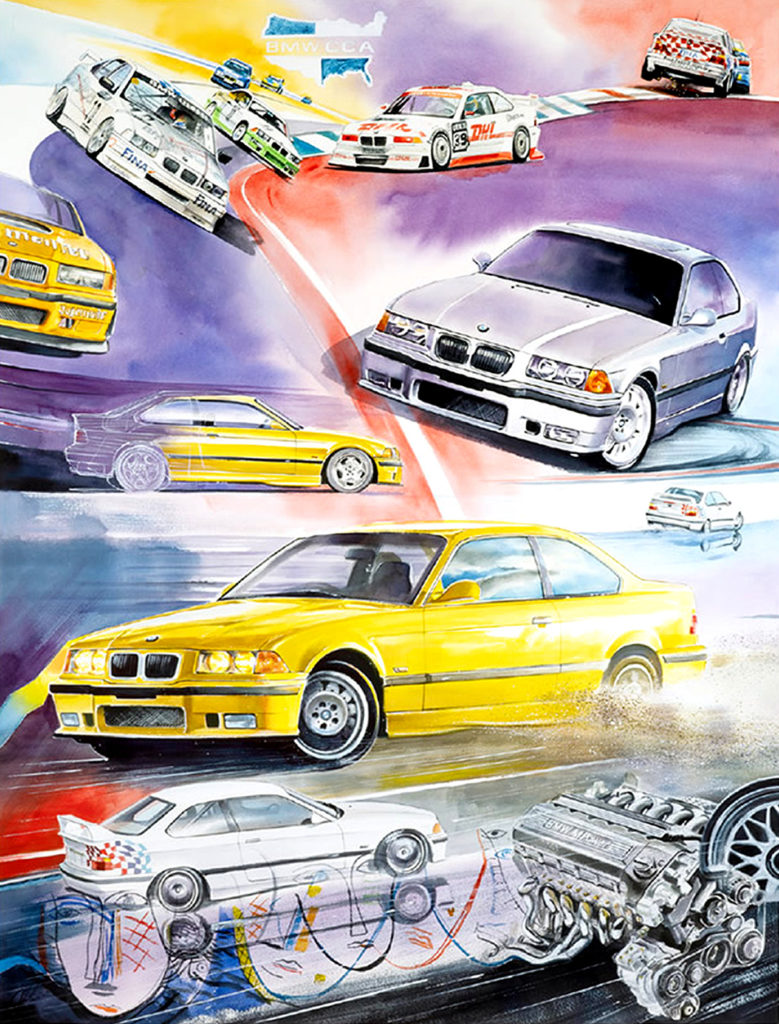 Dream Car Raffle: E36 M3 Print Now Available - BimmerLife