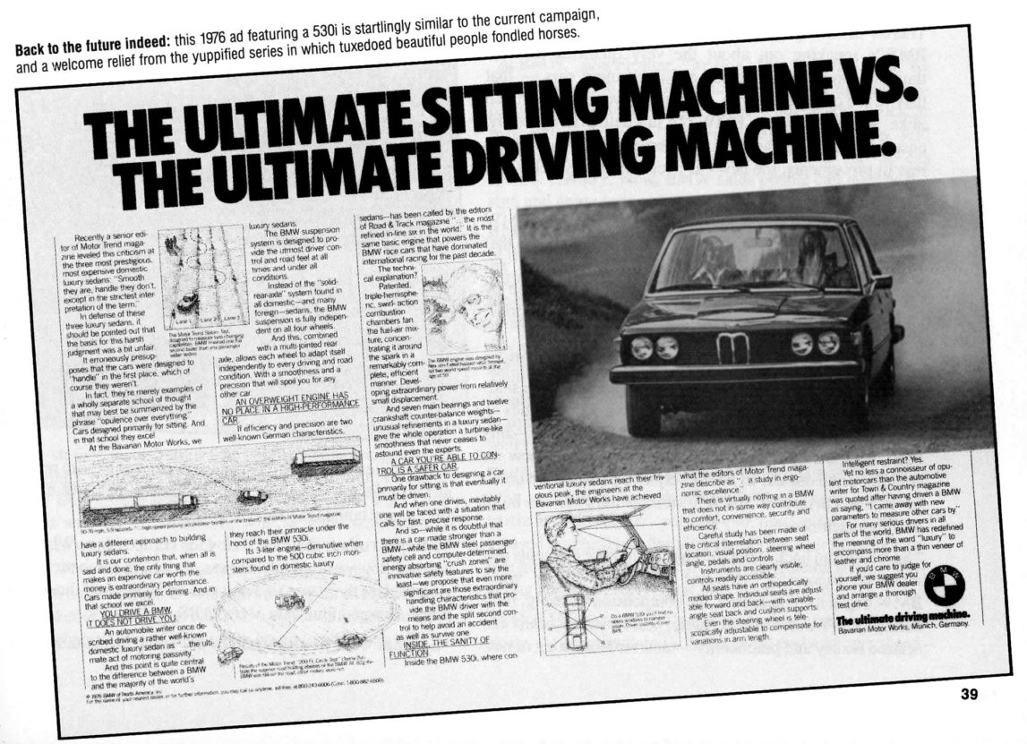 30 Years Ago: BMW Returns To Ads For Driving Enthusiasts - BimmerLife