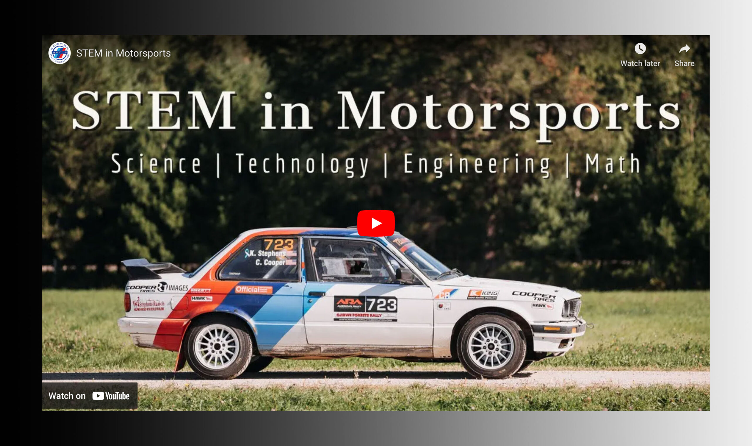 STEM In Motorsports - BimmerLife