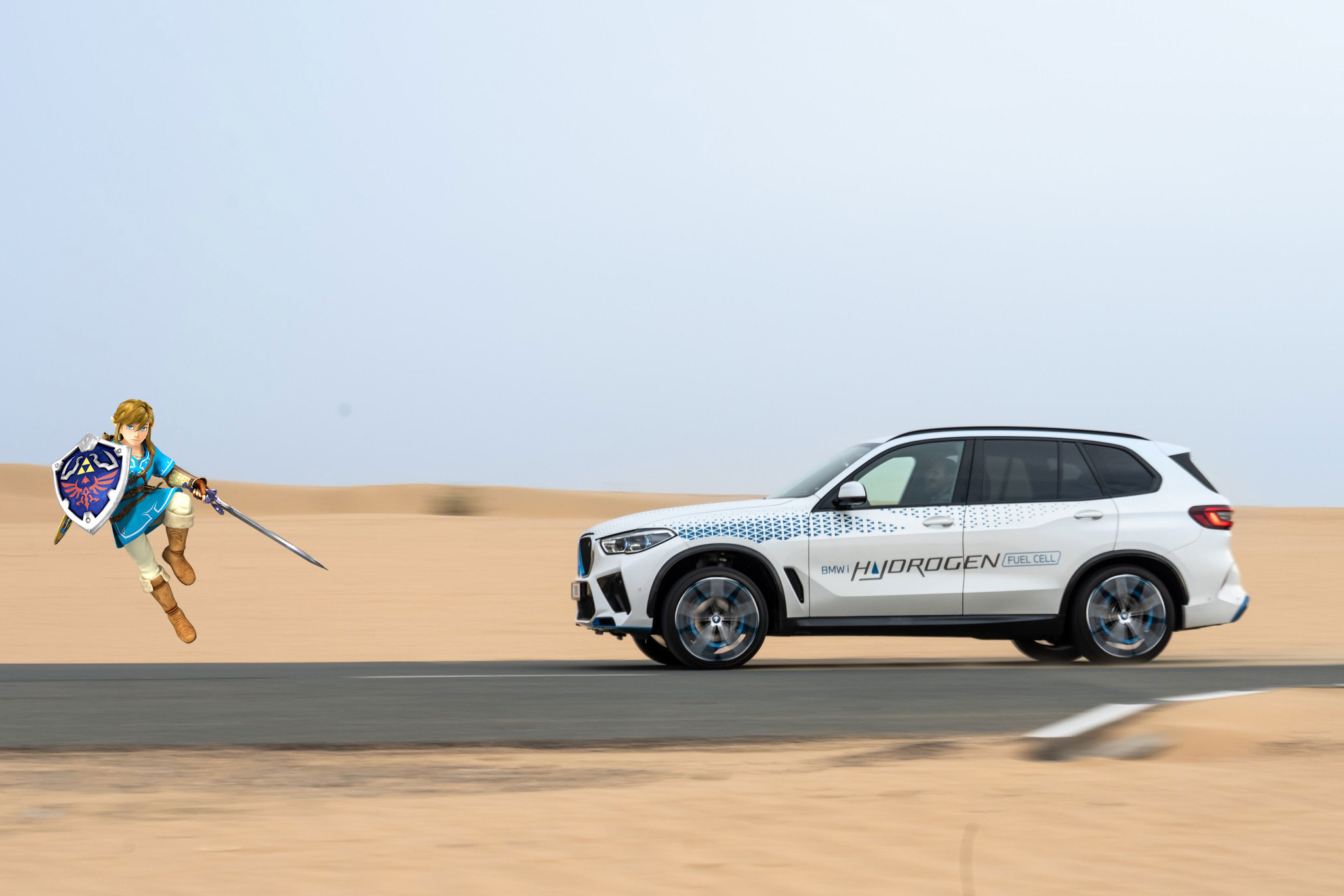 The BMW iX5 Hydrogen Survives Desert Testing, Conquers Hyrule - BimmerLife