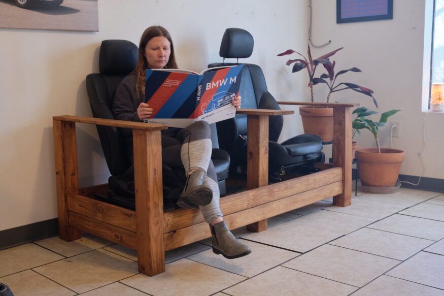 Building A Bench Using BMW Parts - BimmerLife