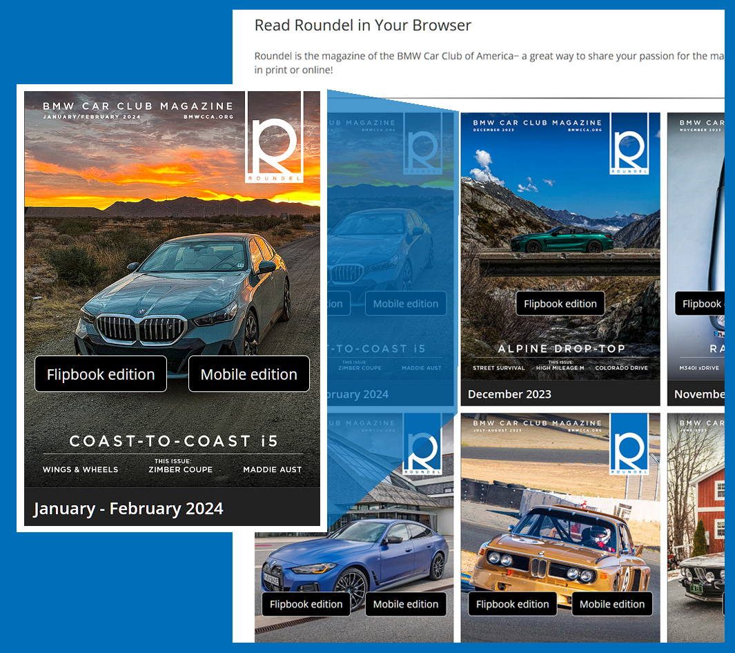 New Mobile-First Option For BMW Car Club Magazine: Roundel - BimmerLife