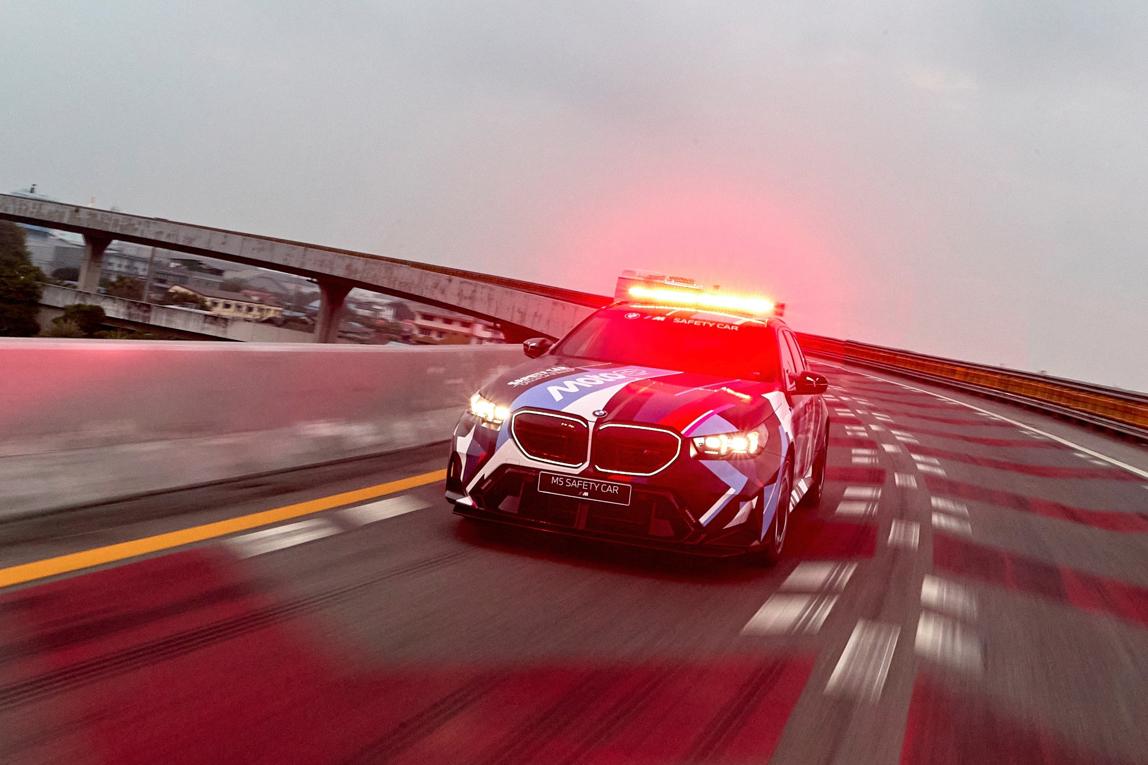 The New BMW M5 Touring MotoGP™ Safety Car in Bangkok - BimmerLife