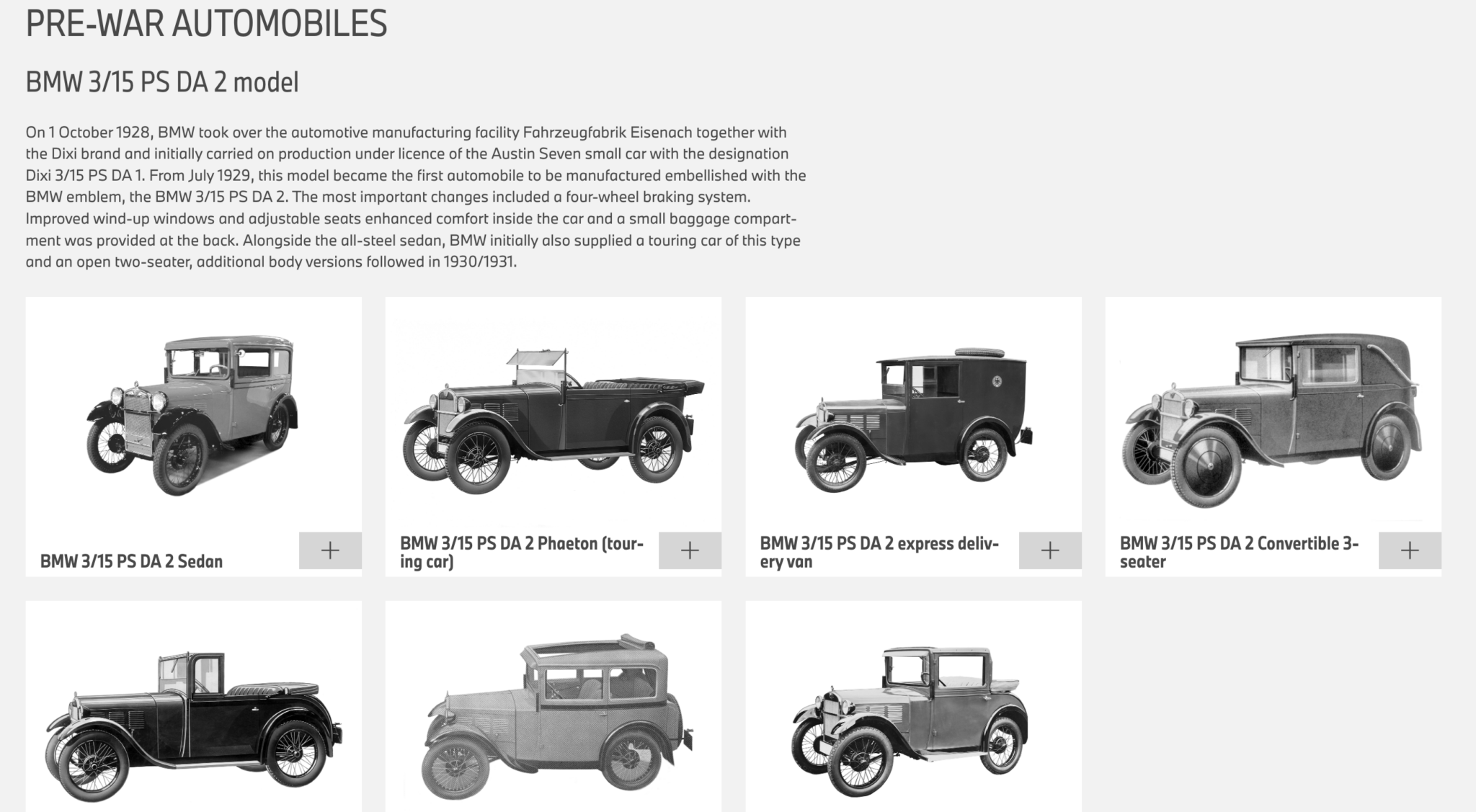 BMW Group Archive Creates Online Catalog of 424 Cars - BimmerLife