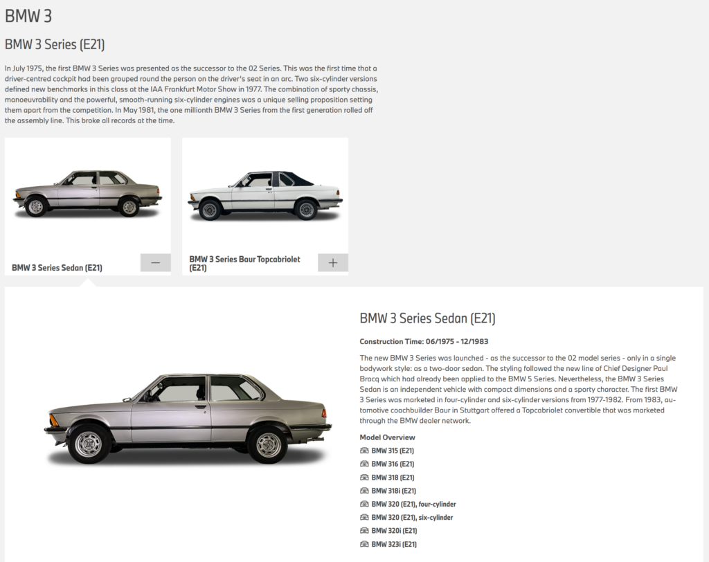 BMW Group Classic Launches Historical Model Catalog - BimmerLife