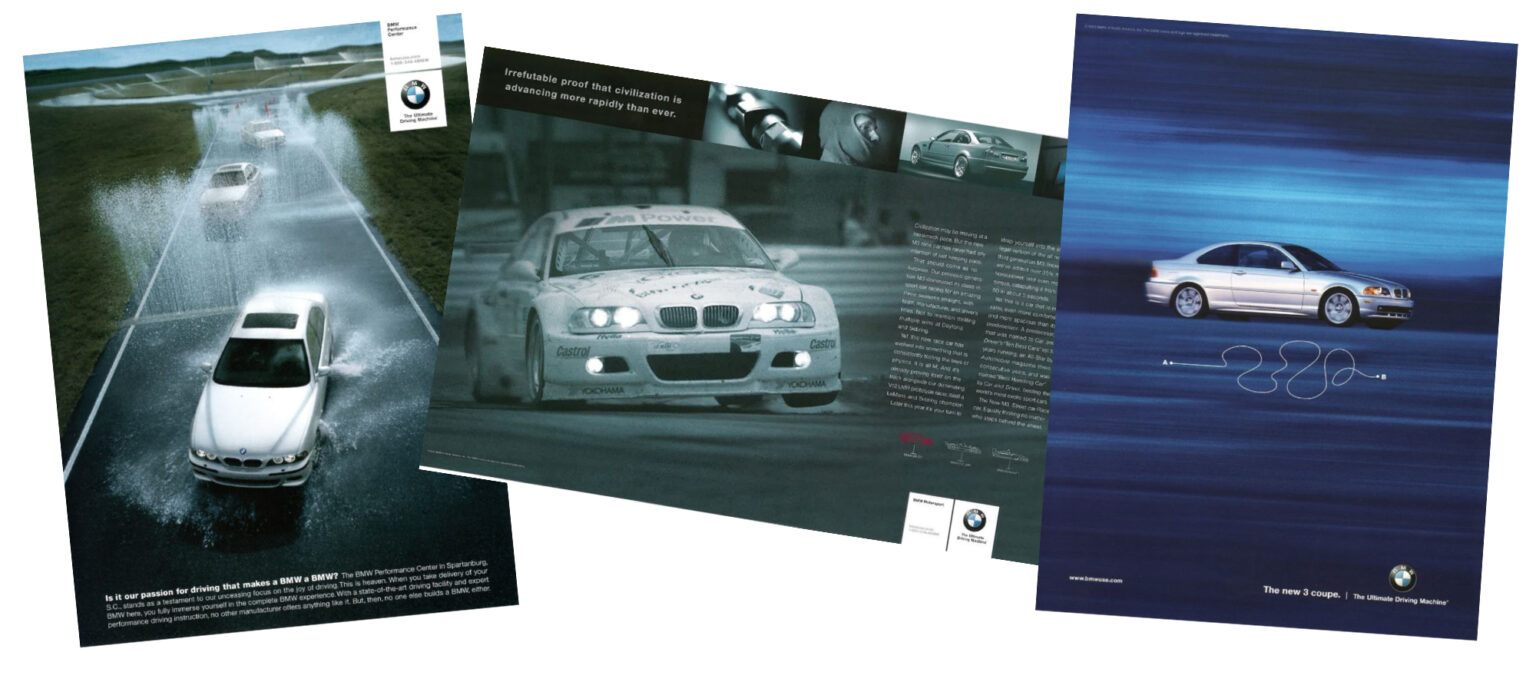 50 Years: BMW Advertising and the "Ultimate Driving Machine" - BimmerLife