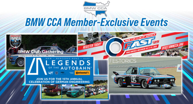 Exciting Upcoming BMW CCA Member Events - BimmerLife