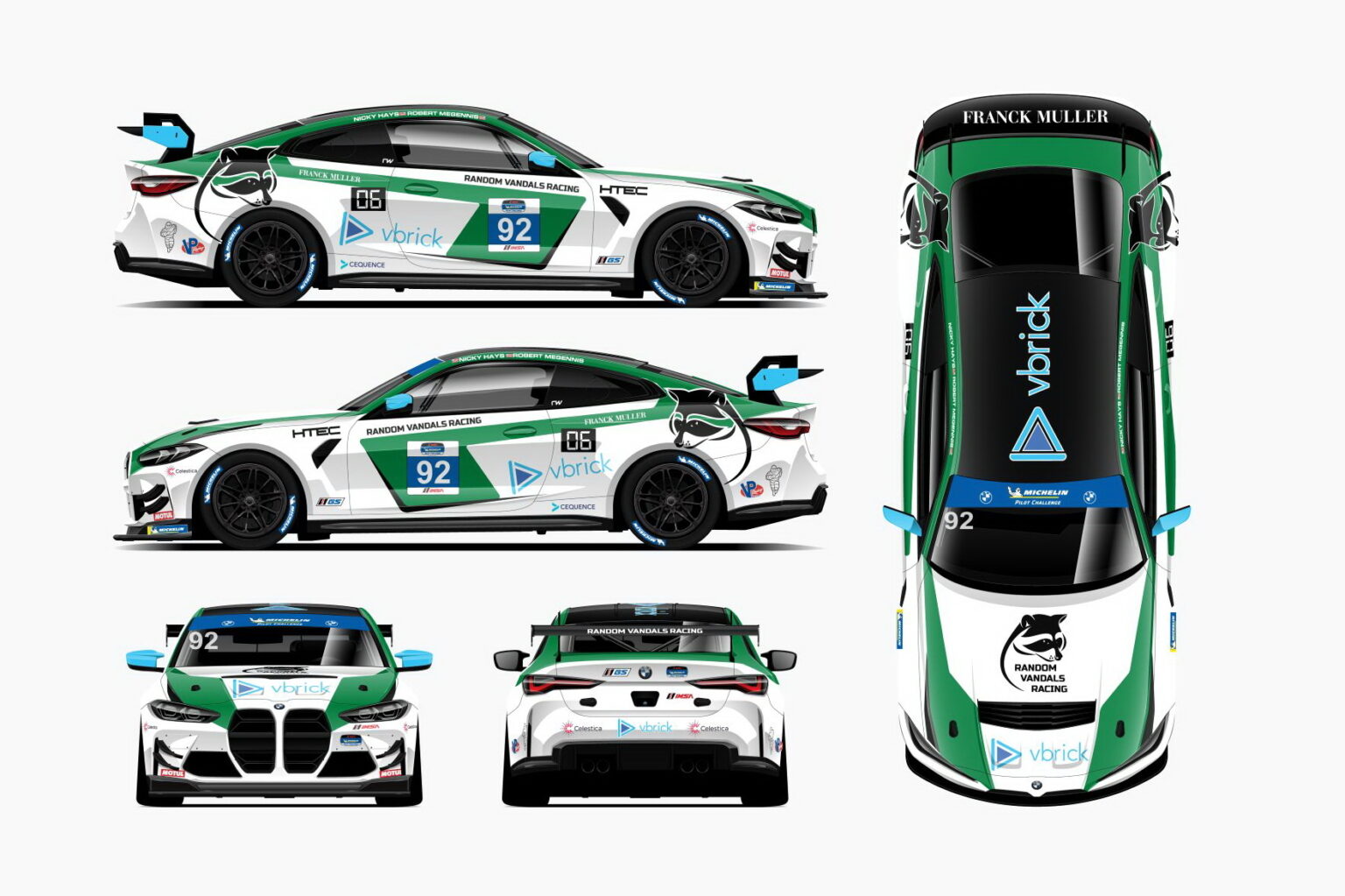 Random Vandals Racing Will Have Two M4 GT4 EVOs in Michelin Pilot ...
